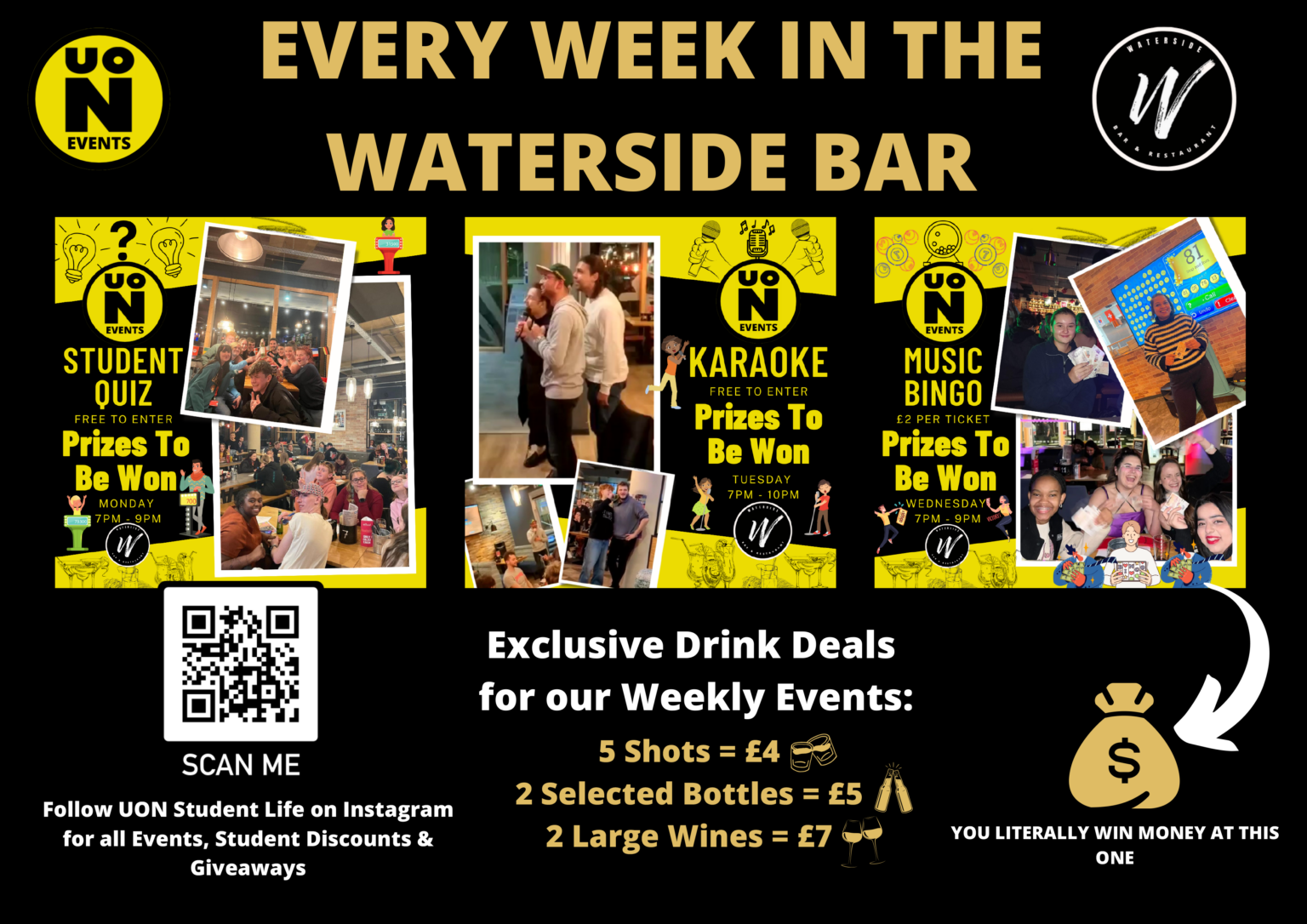 Weekday Menu - Monday to Friday - Waterside Bar & Restaurant ...